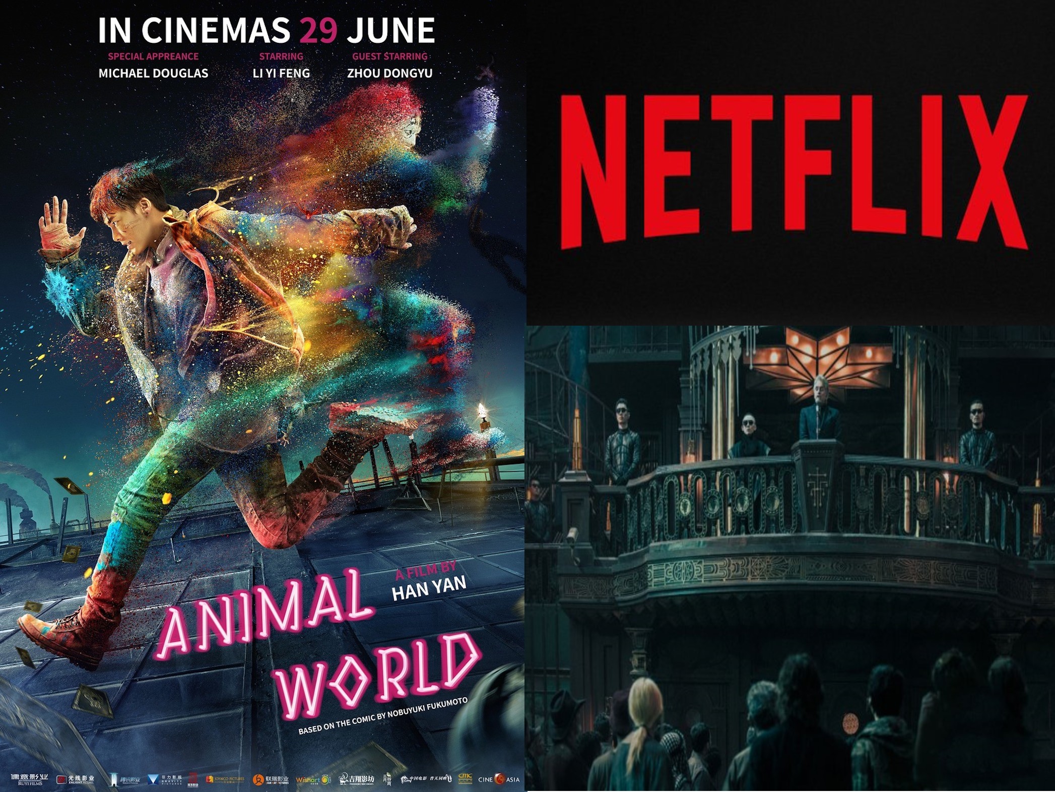 Netflix distribuirà Animal World, film d’azione cinese con Michael ...