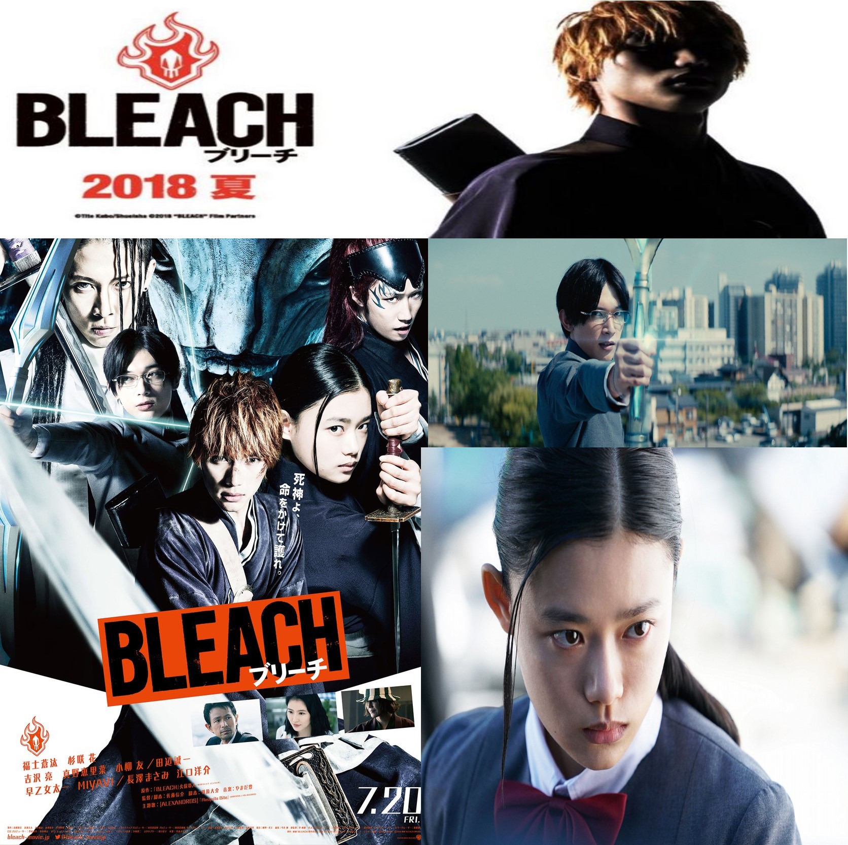 Bleach, nuovi trailer del live-action con Ichigo, Rukia e Uryu – House Cek