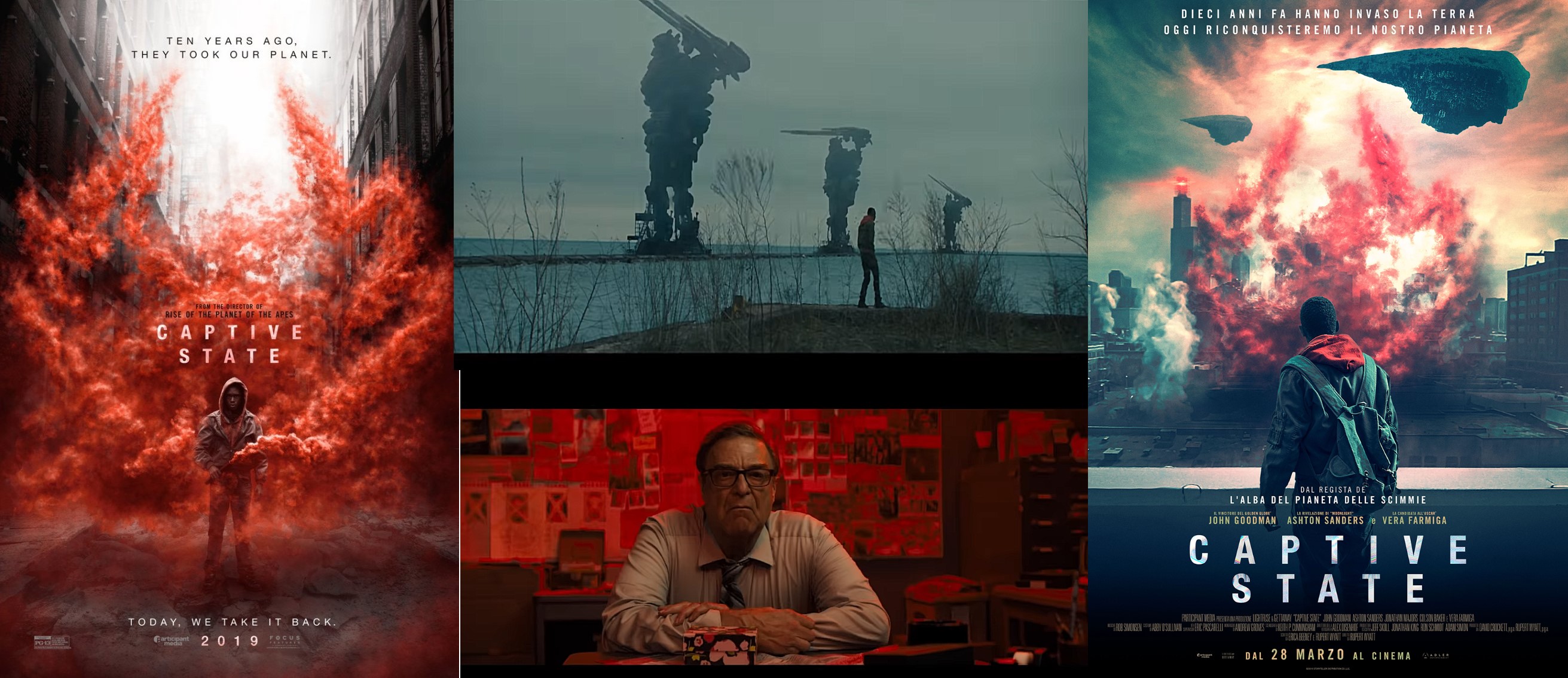 Captive State, trailer finale per il film Sci-Fi di Rupert Wyatt ...